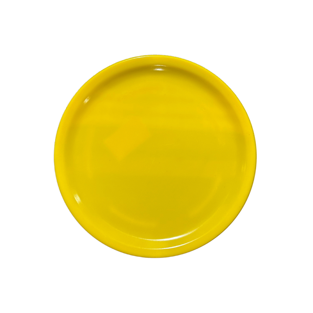 Plato Melamina Amarillo – 12 Pz – Inncrea